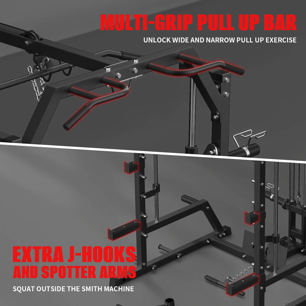 How Much Does a Smith Machine Bar Weigh？| Vanswe Fitness